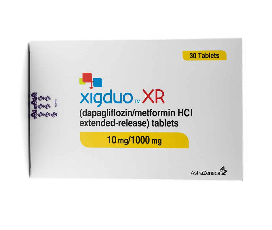 XIGDUO XR 10 MG/1000 MG 30 TABLETS | Rosh Medical Company